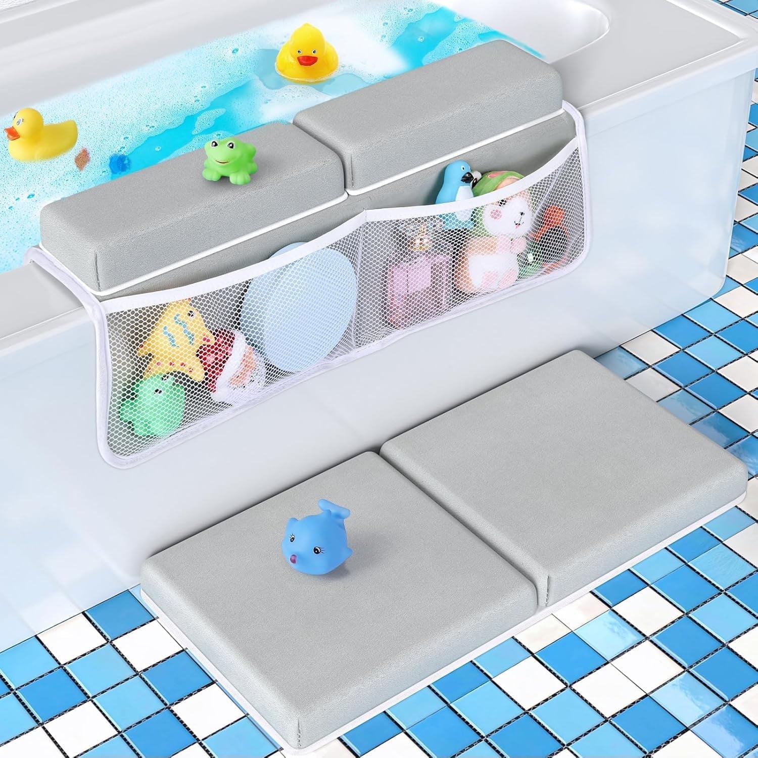 OldPAPA Baby Kneeler and Elbow Rest Pad Set with 1.5 Inch Thick Cushion ...