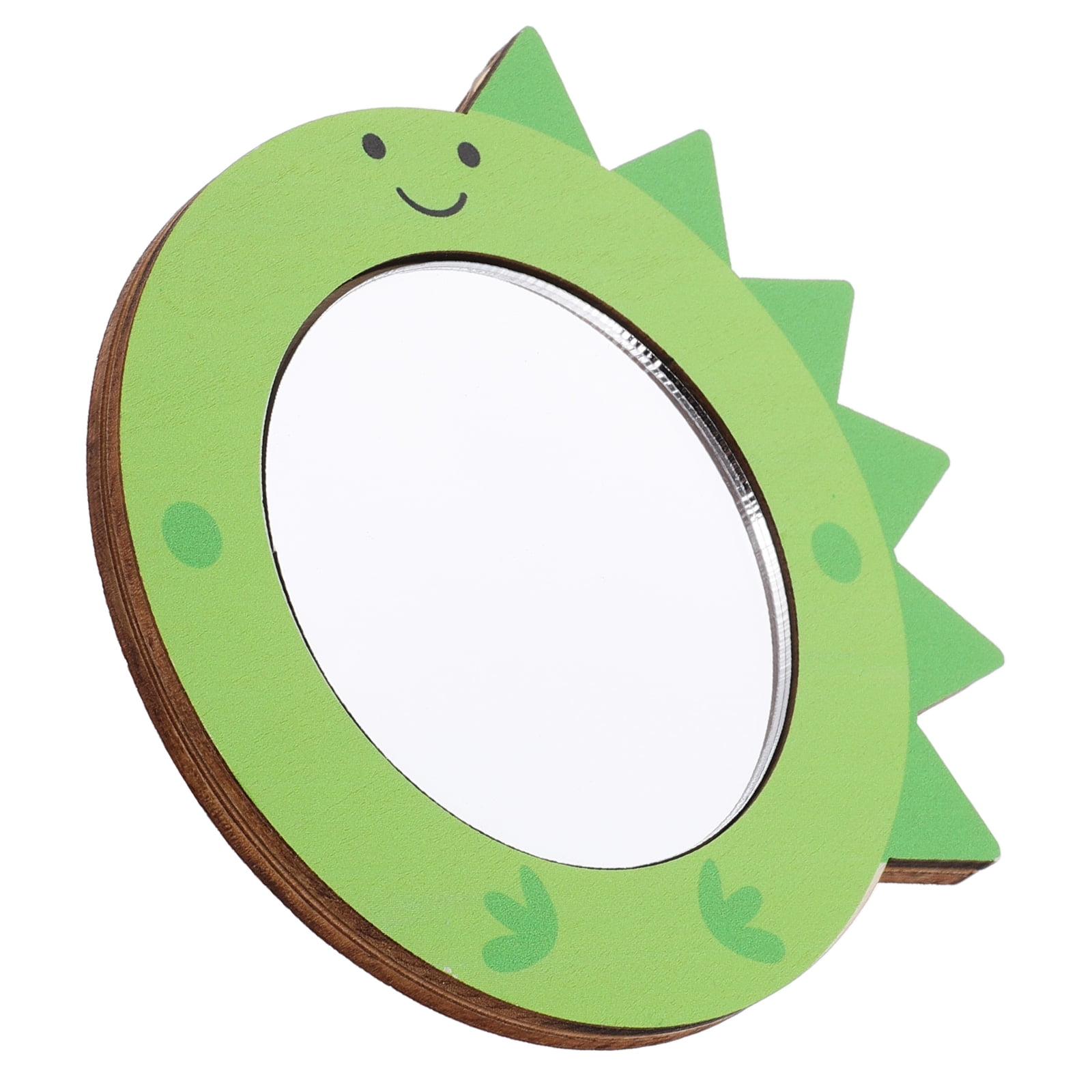Baby Bath Learning Toys, Small Handheld Dinosaur Mirror, Unbreakable ...