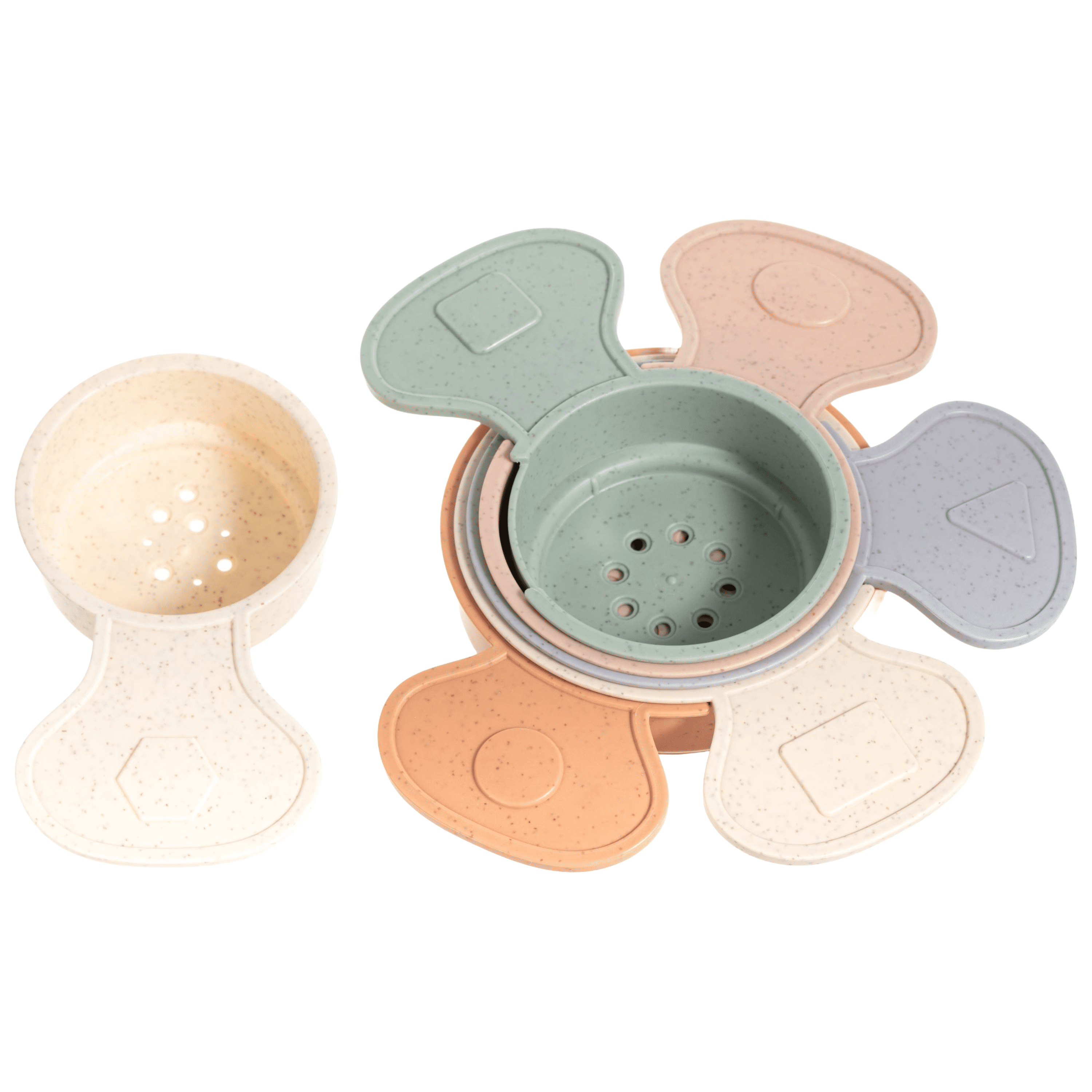 Baby Bath Stacking Cups Toy for Toddlers, Baby Bath Toys for Kids ...