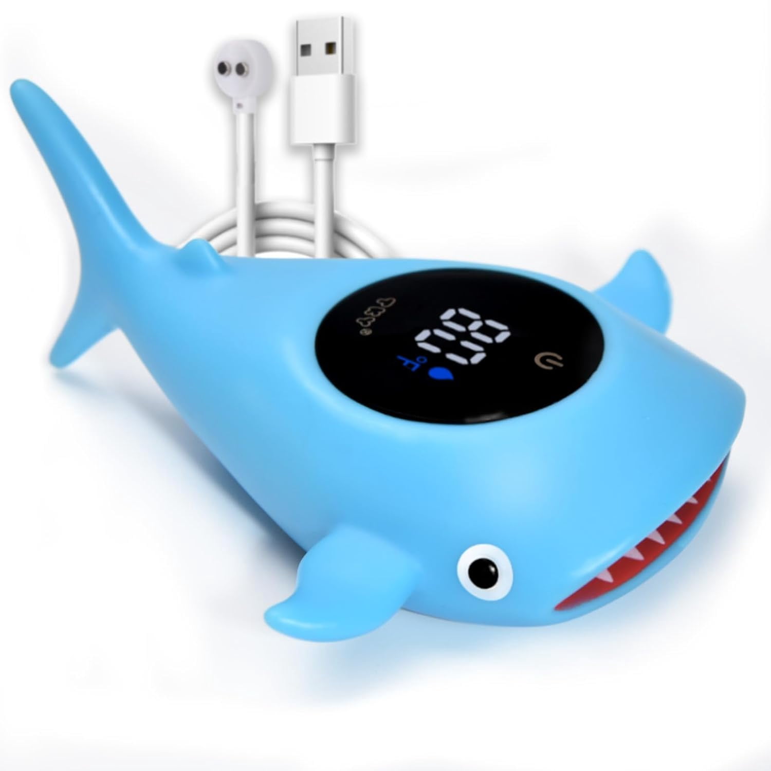 Baby Bath Thermometer - Digital Floating Water Thermometer with LED ...