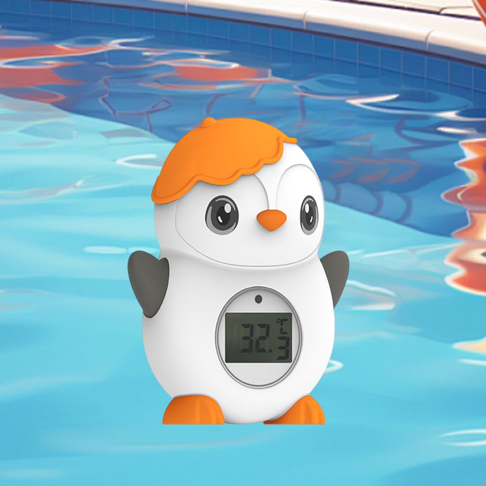 Baby Bath Thermometer for Infants，Baby Water Thermometer with LED ...