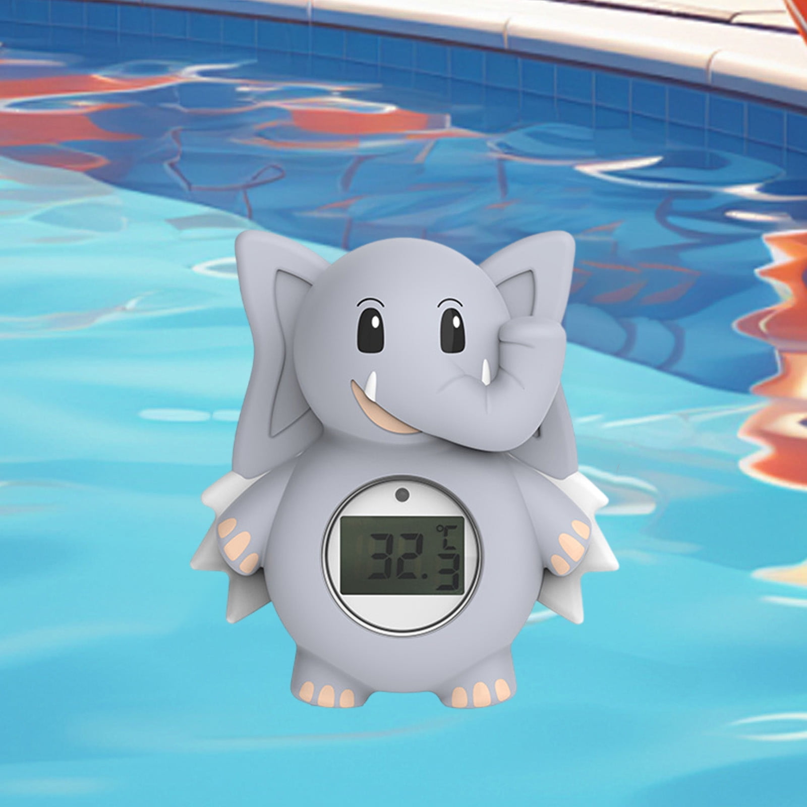 Baby Bath Thermometer for Infants，Baby Water Thermometer with LED ...