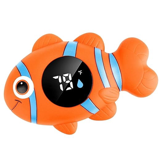 Baby Bath Thermometer,The Infant Baby Bath Floating Toy, Safety ...
