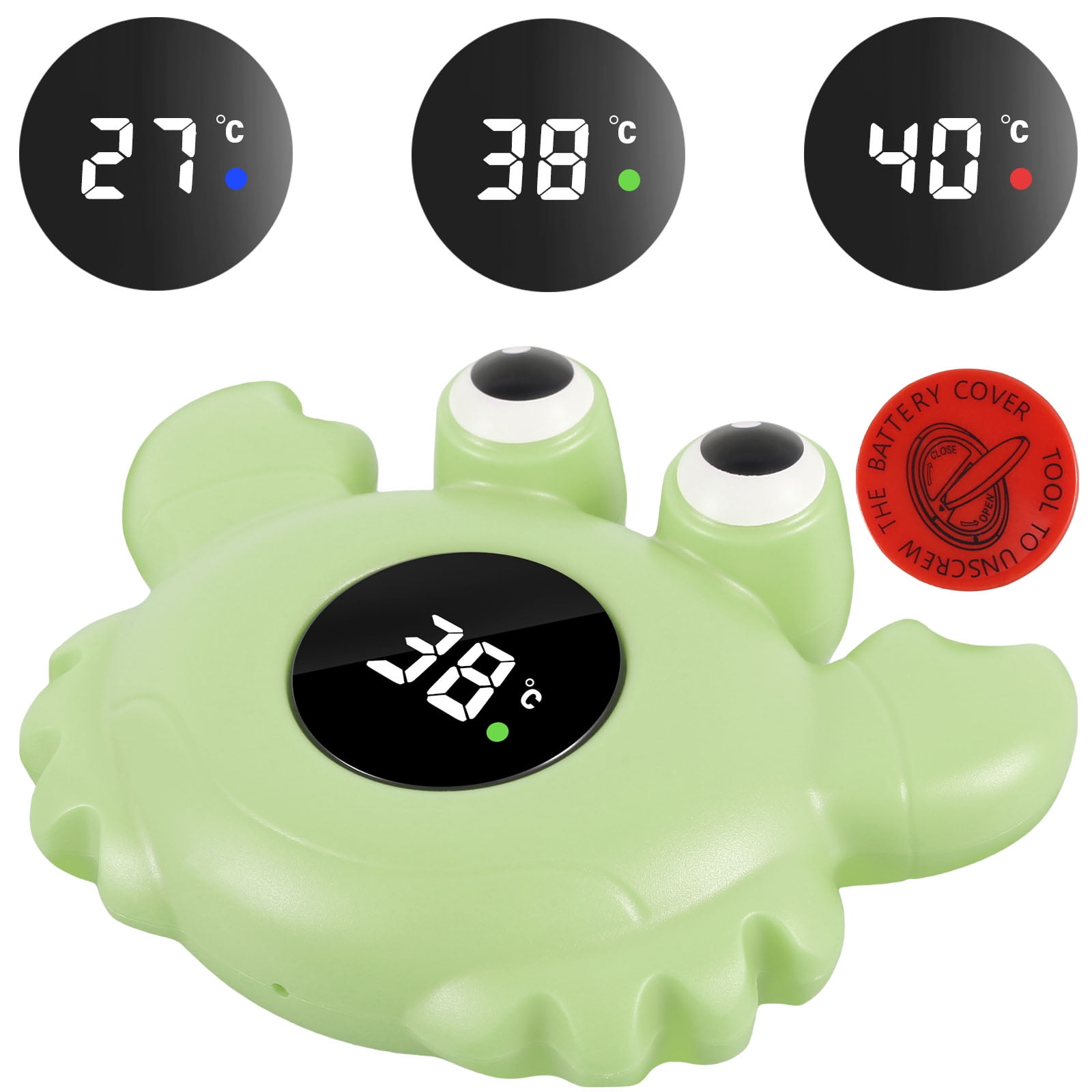 Baby Bath Thermometer Waterproof Bathtub Water Thermometer Precision ...