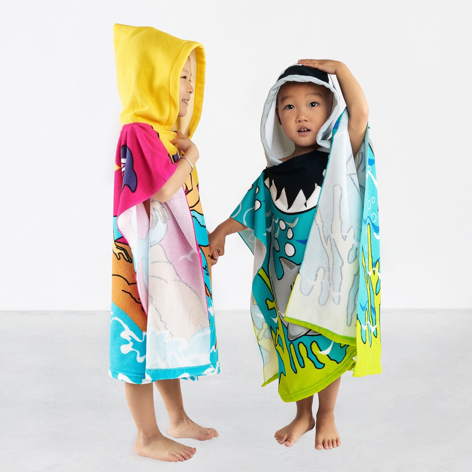 Baby Bath Towel Beach Towel Kids Hooded Beach Towel for Boys Girls Bathrobe for Kids 3 7 Years Walmart