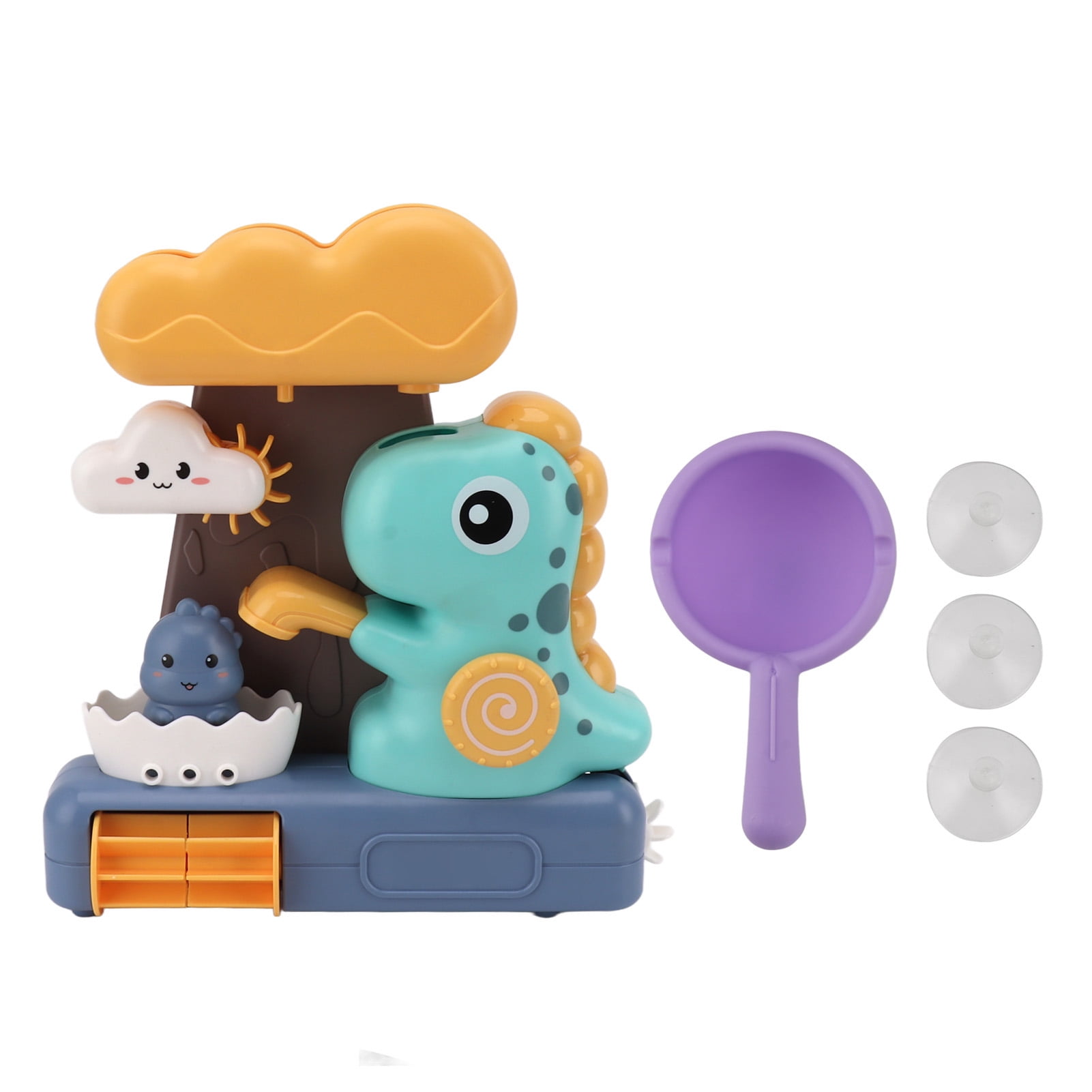 Baby Bath Toy Dinosaur Shaped Water Spraying Rotating Bathtub ...