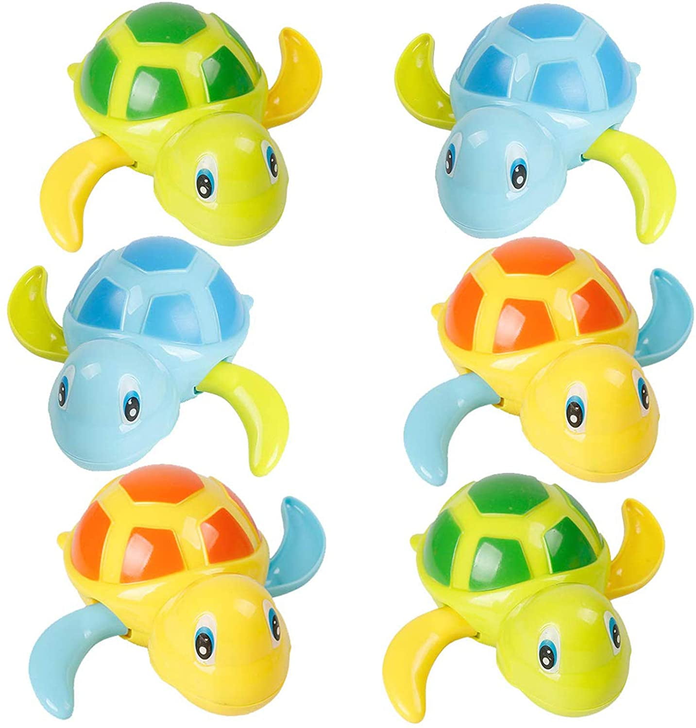 Baby Bath Toy, Swimming Turtle, Floating Wind-up Bathtub Pool Toys Cute ...