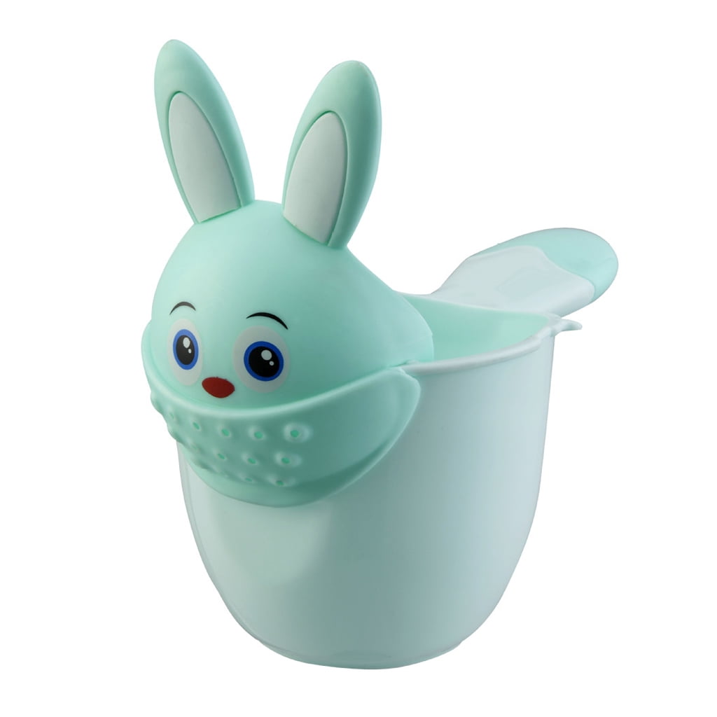 Baby Bath Waterfall Rinser Shampoo Rinse Cup Cartoon Shower Washing ...