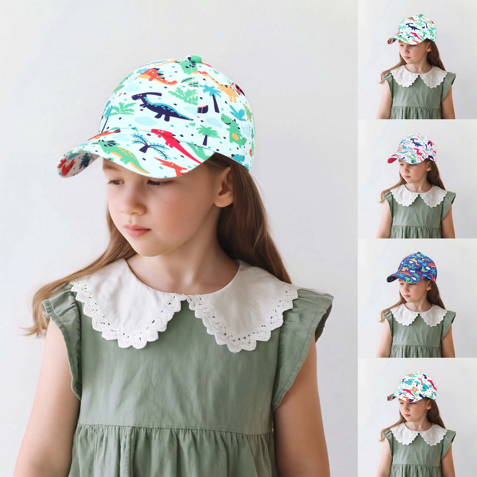 Baby Beach Hat Toddler Animal Embroidery Baseball Cap Adjustable Sun ...