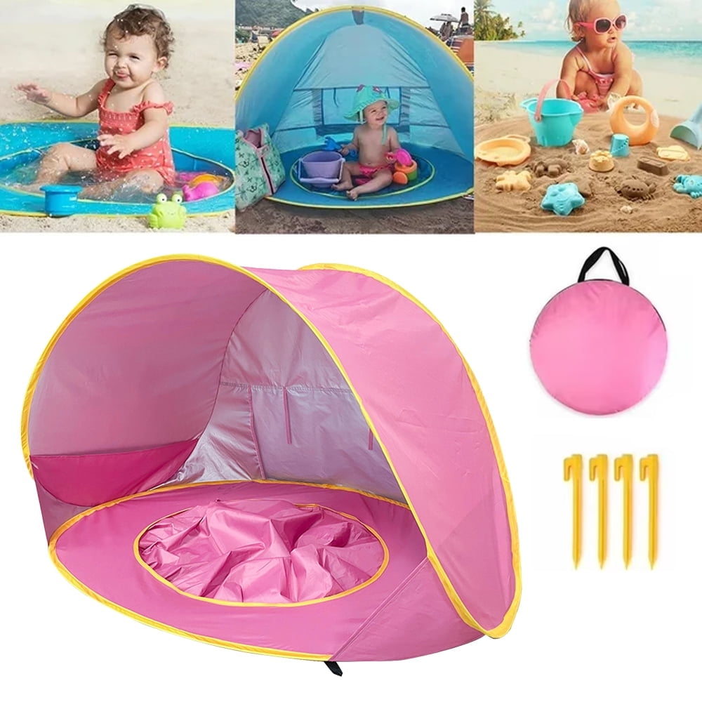 Baby Beach Tent Pop Up Portable Shade Pool UV Protection Sun Shelter ...