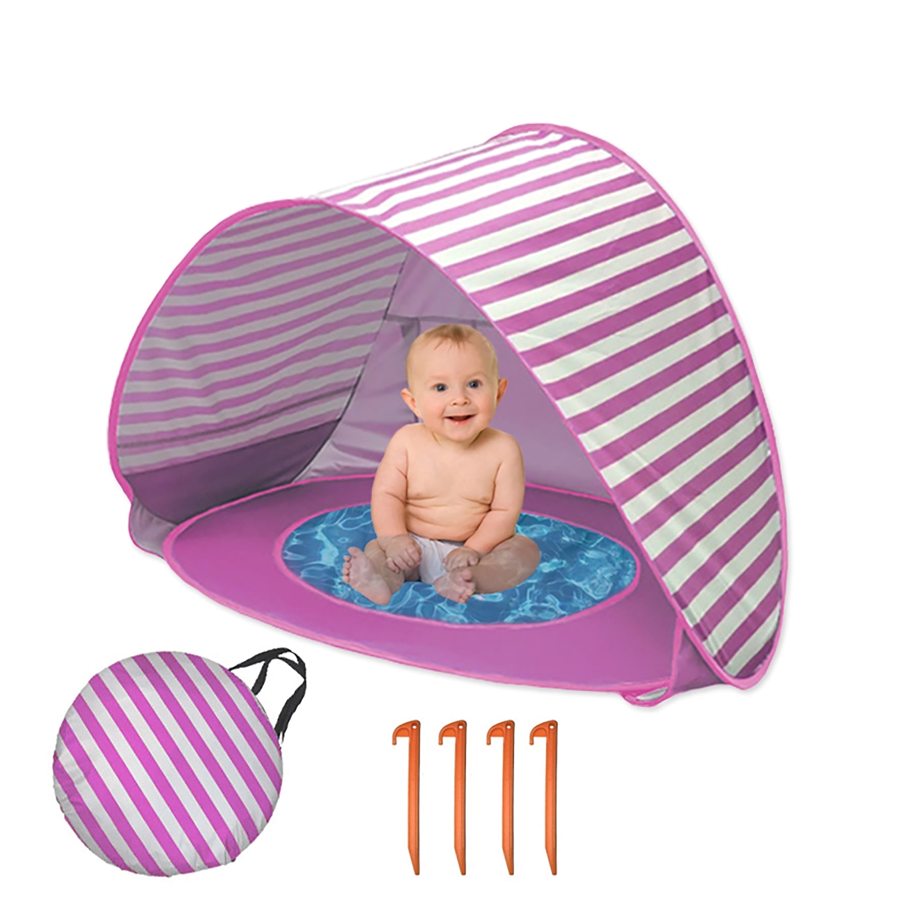 Kahopy Baby Beach Tent Portable Baby Beach Tent Pop Up Beach Tent for ...