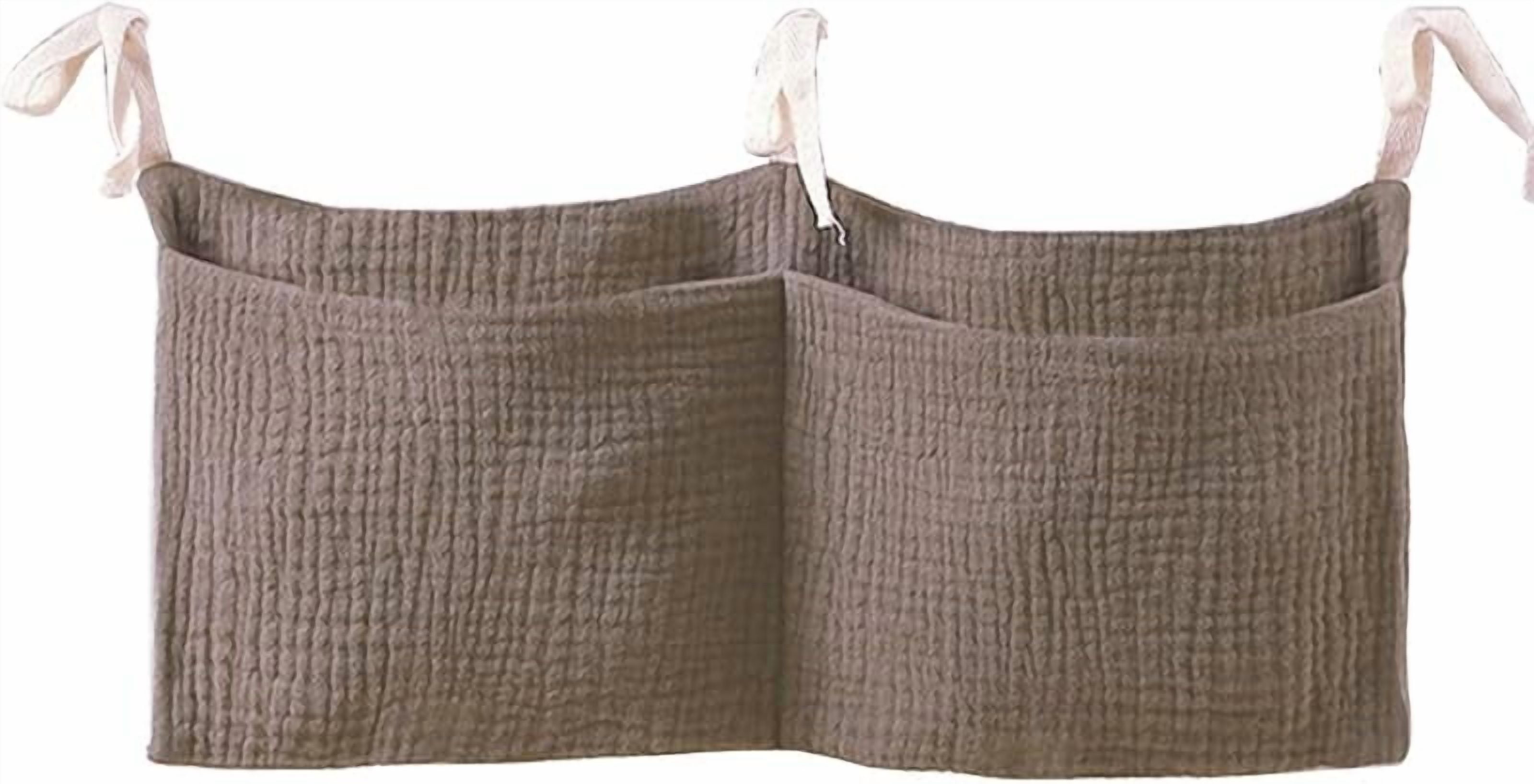 Baby Bedside Hanging Bags Storage Organizer Milk Bottle Toy Crib Baby ...