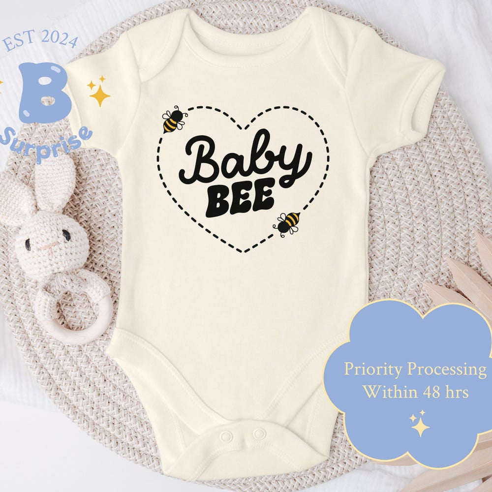 Baby Bee Onesie, Cute Bee Baby Bodysuit, Infant Apparel, Girl Or Boy ...