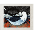 Baby Beluga Whale Print Poster Nursery Decor Home Decor Office Wall Art ...