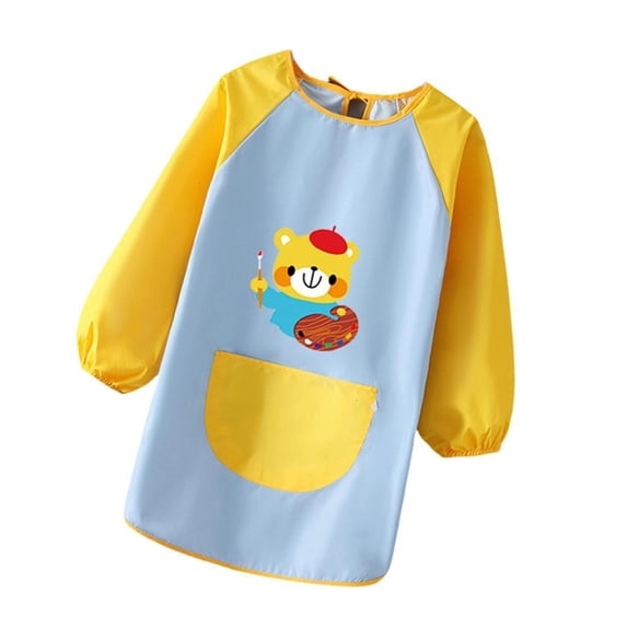 Baby Bib Child's Eating Apron for 3-6Years Old Water and Stain ...
