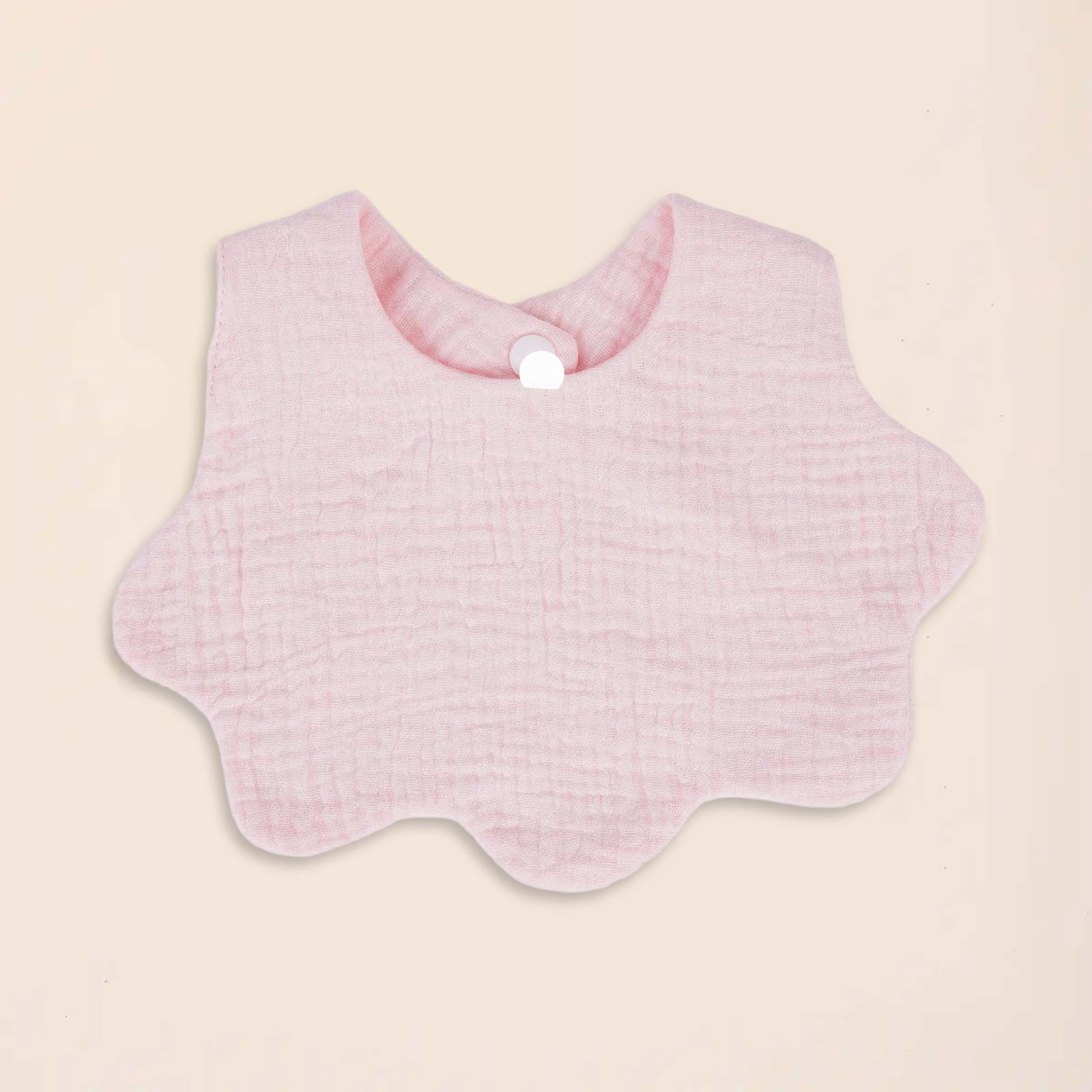 Baby Bib For Girls,Reversible Waterproof Handmade Natural Cotton Baby ...