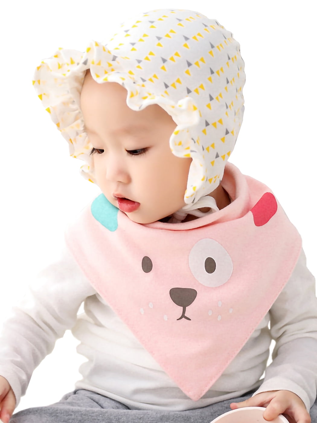 Baby Bibs 2 Pack Soft and Absorbent for Boys & Girls - Baby Bandana ...