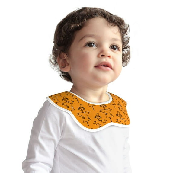 Baby Bibs - Fall Cute Simple Scarecrow Muslin Baby Drool Bibs for Baby ...