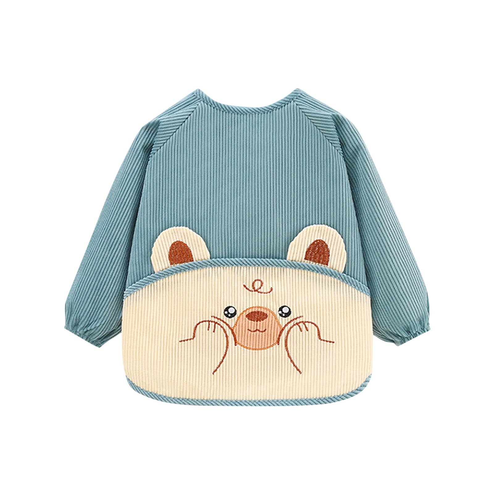 Baby Bibs with Long Sleeve Bib, Coverall Bibs for Baby Feeding, Soft ...