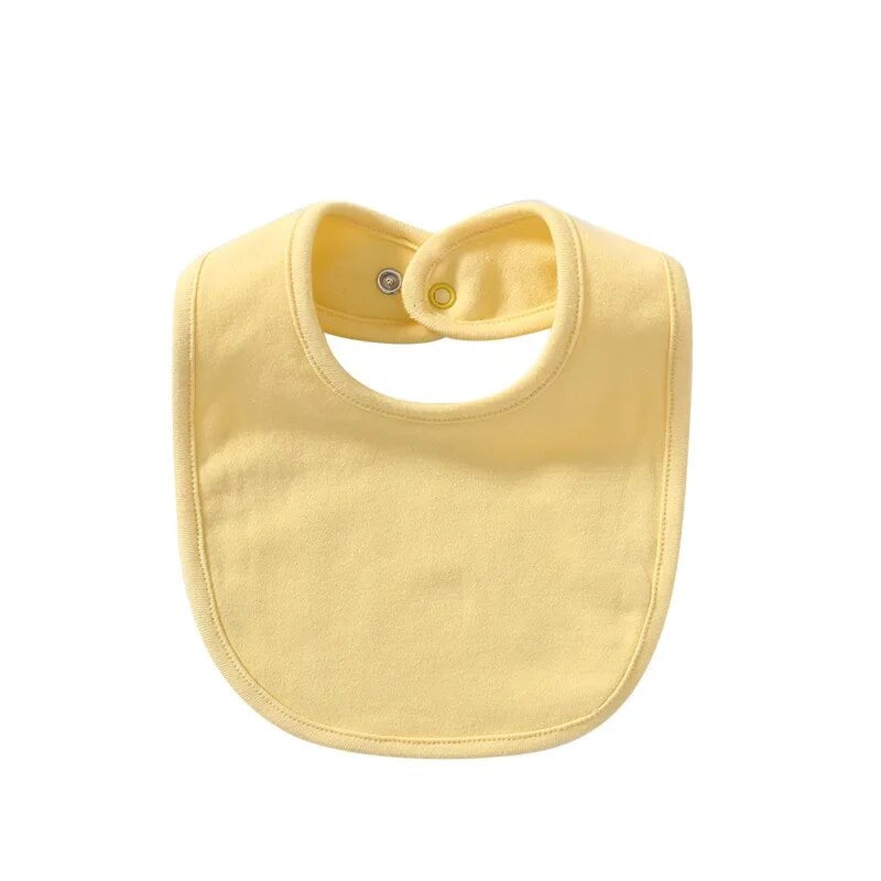 Baby Bibs Saliva Towel Stuff for Babies Solid Color Cotton Bib Boys ...