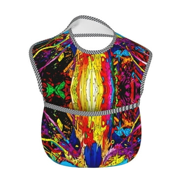 Nuby 1pk Silicone Bib with Confetti Design - Walmart.com