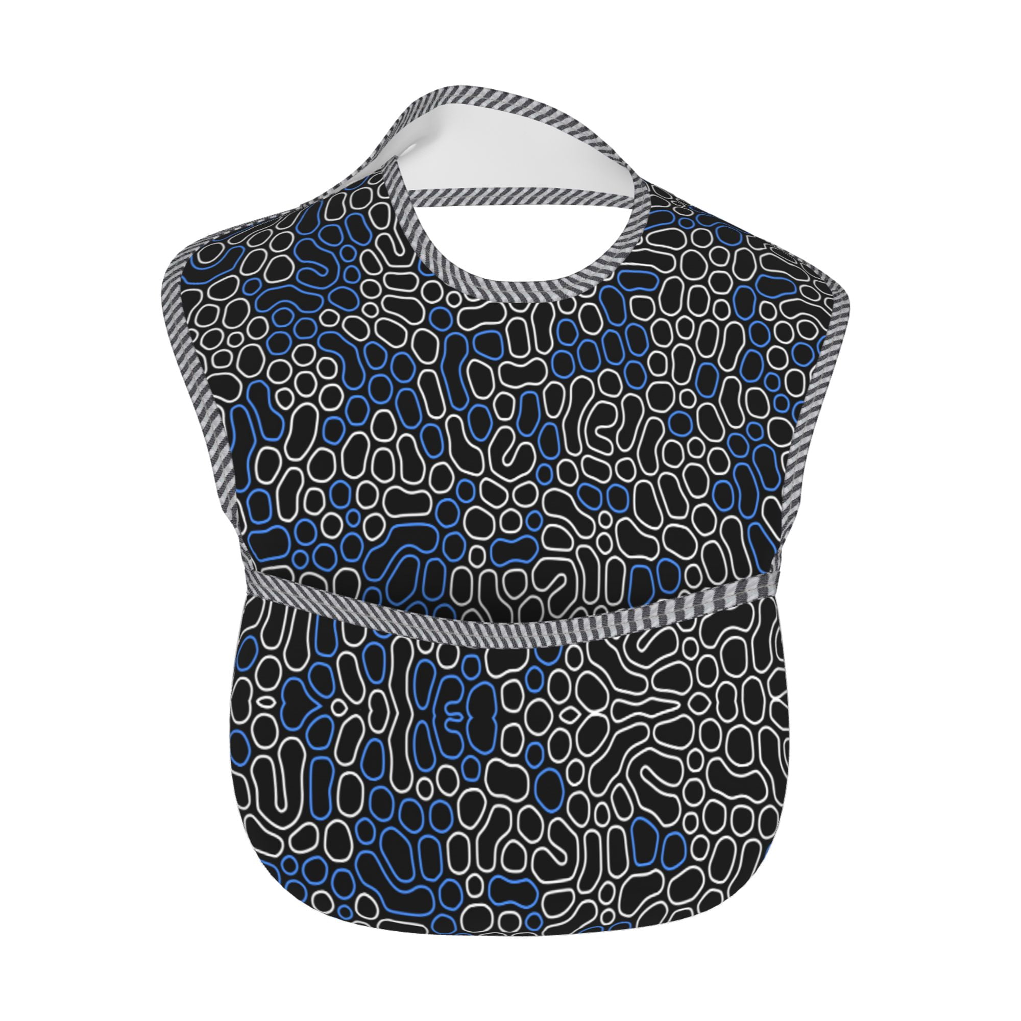 Baby Bibs Waterproof Toddler Bib Colorful Seamless Background Feeding ...