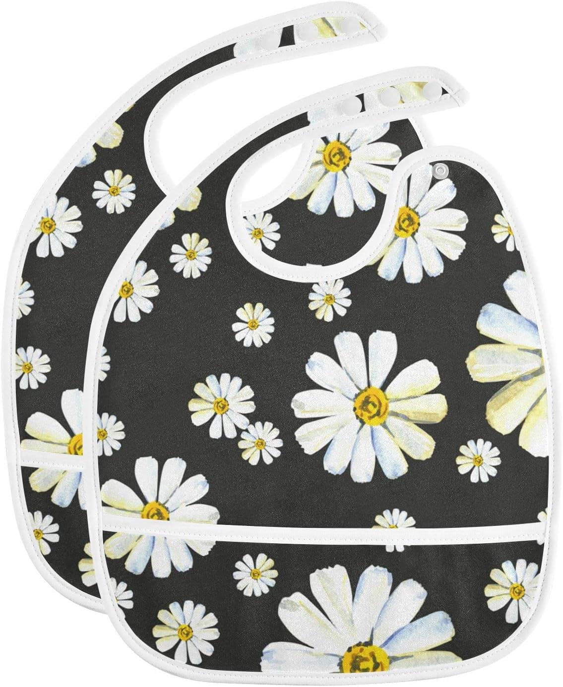 Baby Bibs for Baby Boy Girl Feeding Bibs Waterproof Toddler Bibs for ...