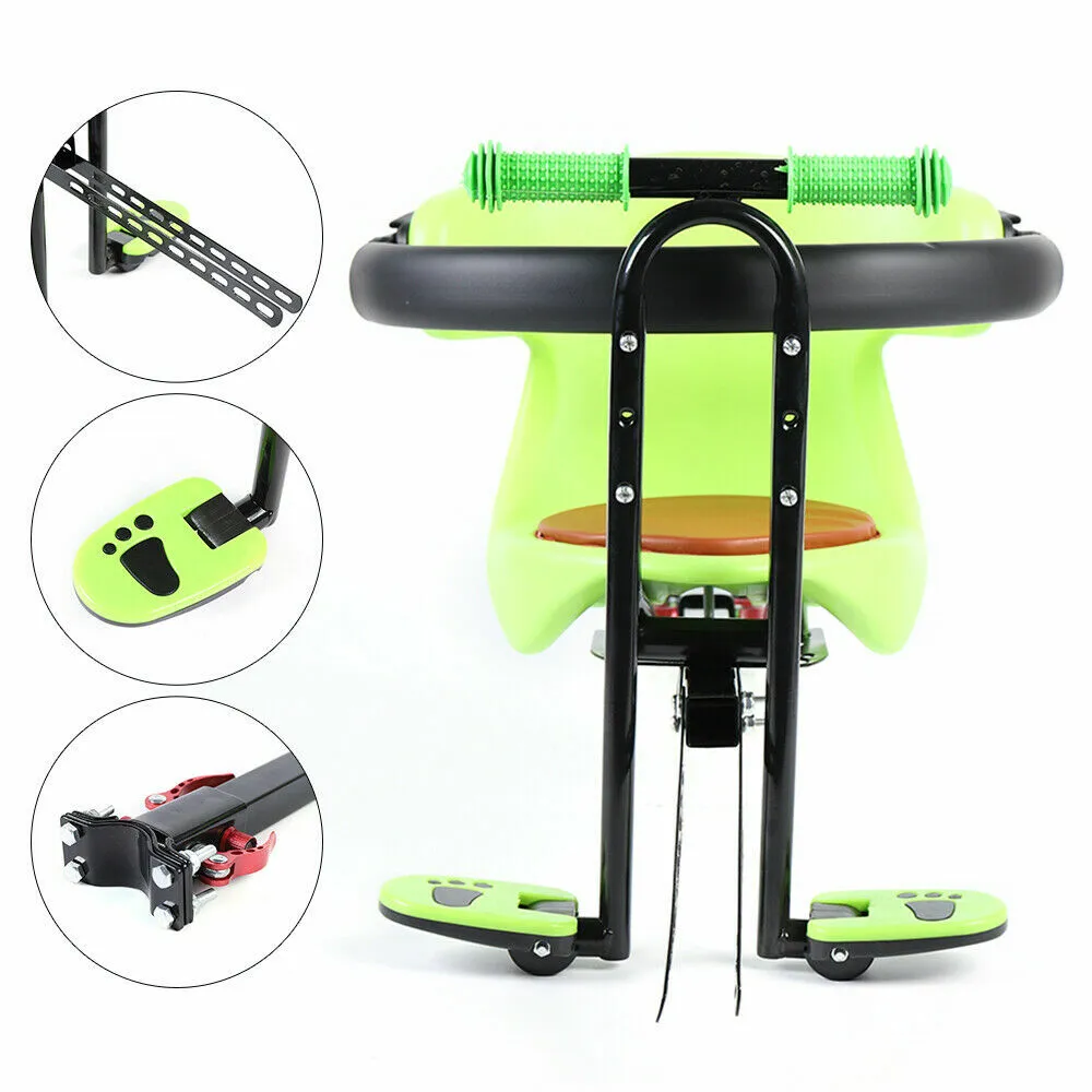 Baby Bike Safety Toddler Child Seat Front Chair&Pedal Kids Bicycle ...