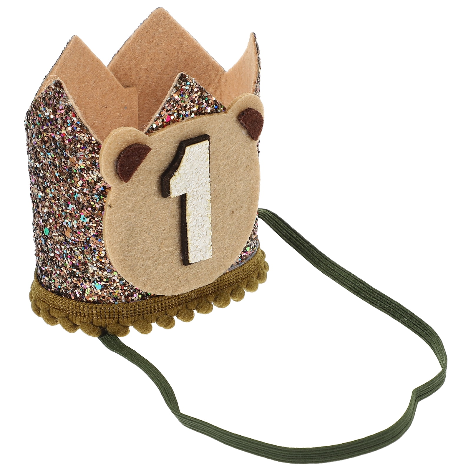 ifundom Baby First Birthday Hat Crown Shaped Headwear For Childrens ...