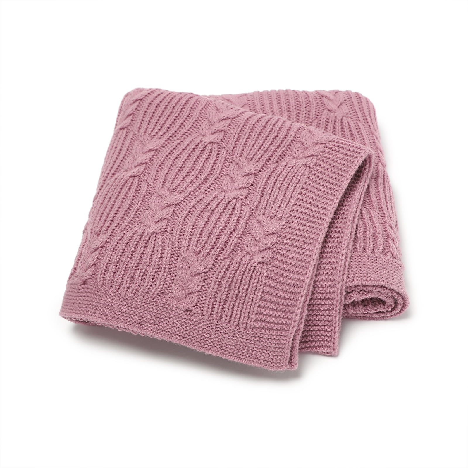 Baby Blanket Knit Children Soft Newborn Stroller Swaddling Sleeping ...