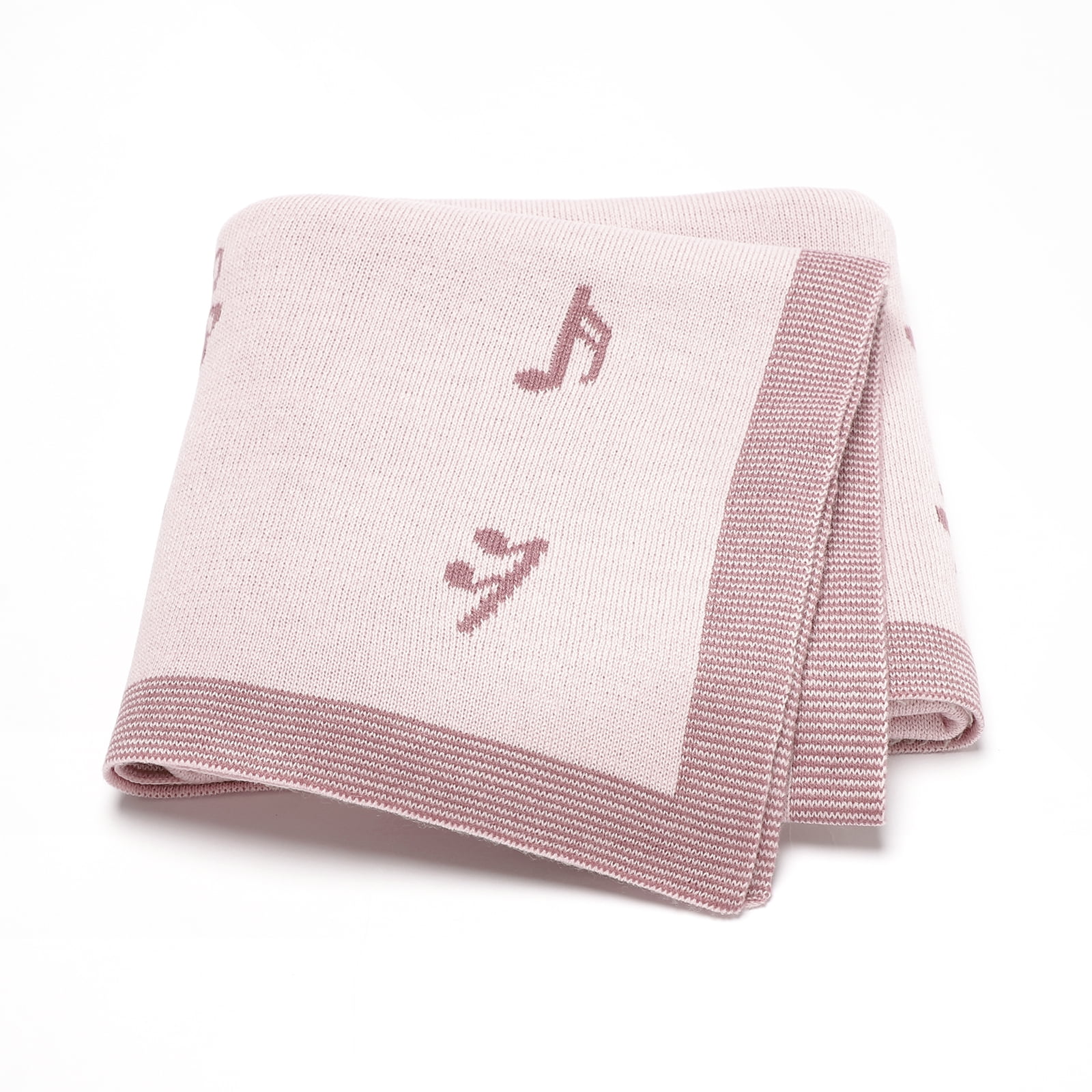 Baby Blanket Knit Children Soft Stroller Swaddling Sleeping Cover Girl ...