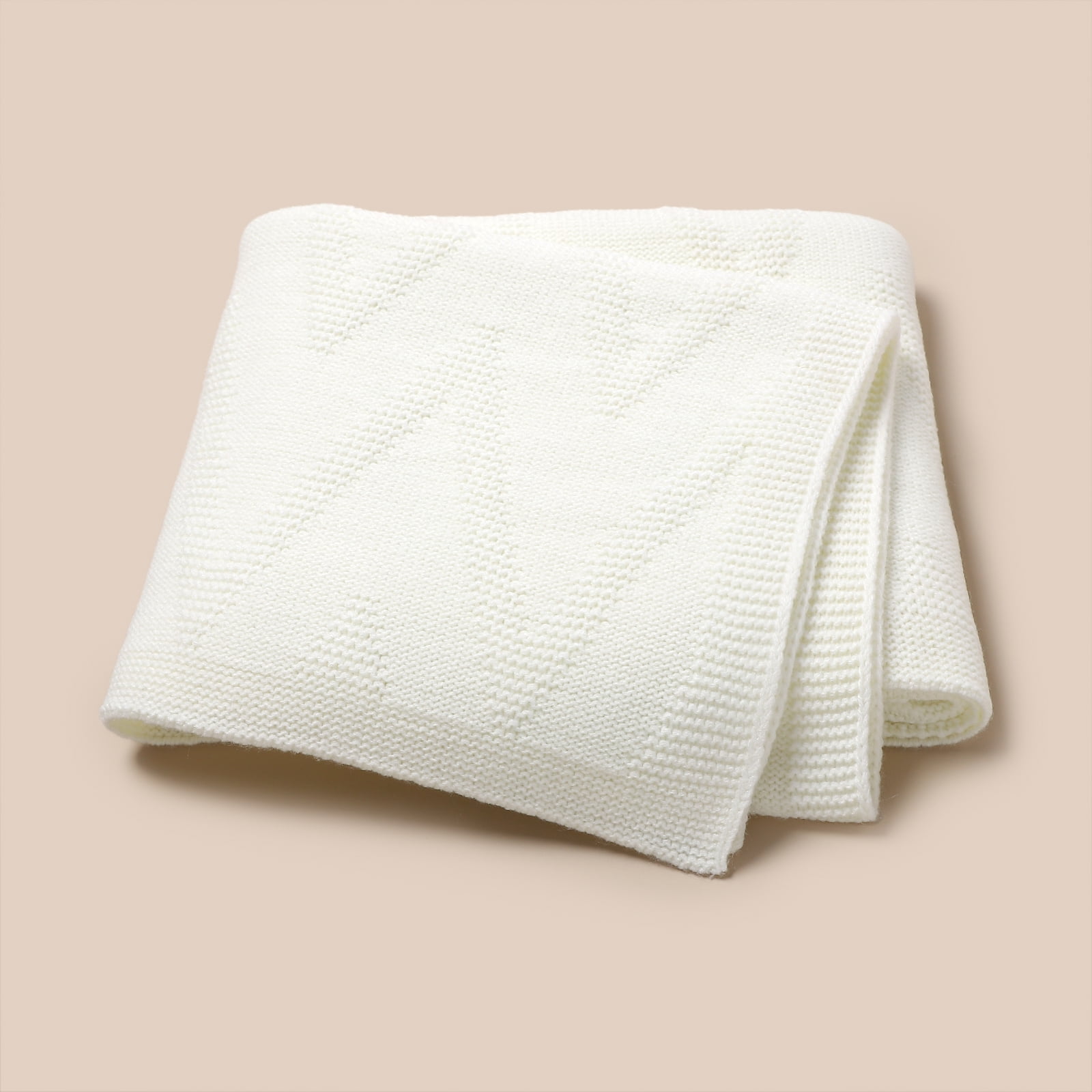 Baby Blanket Knitted Newborn Girl Boy Bedding Quilt 100*80CM Stroller ...