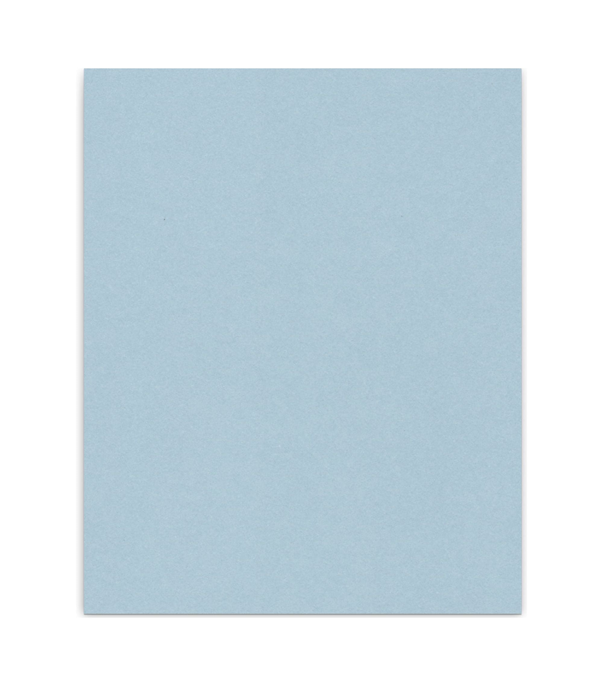 Baby Blue Acid Free 8x10 Backing Board - Uncut Photo Mat Board - 1 ...