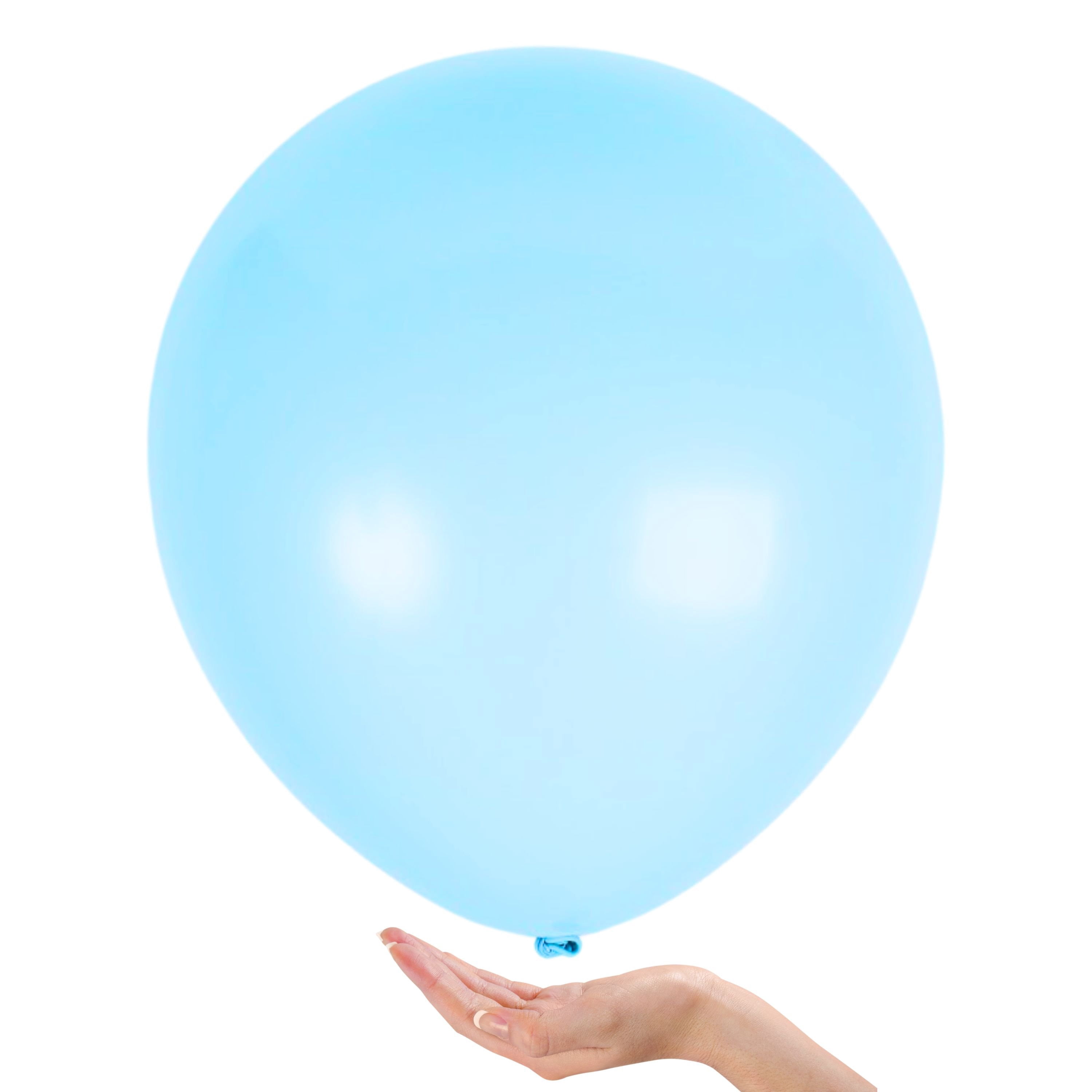 Baby Blue Balloons - 18 Inch Latex Balloons - 2 Pack - Walmart.com