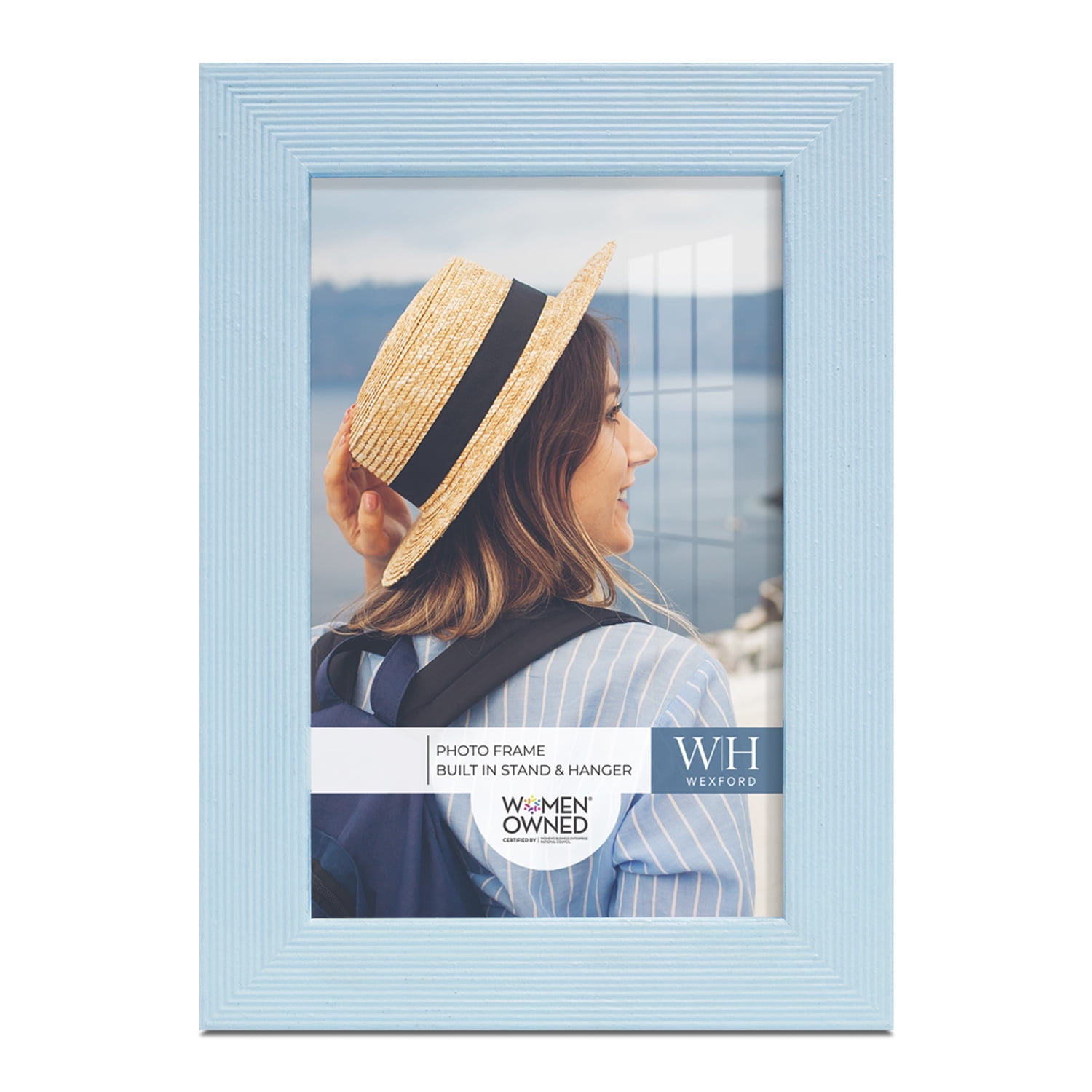 Baby Blue Barnwood Picture Frame, 4 x 6 - Walmart.com