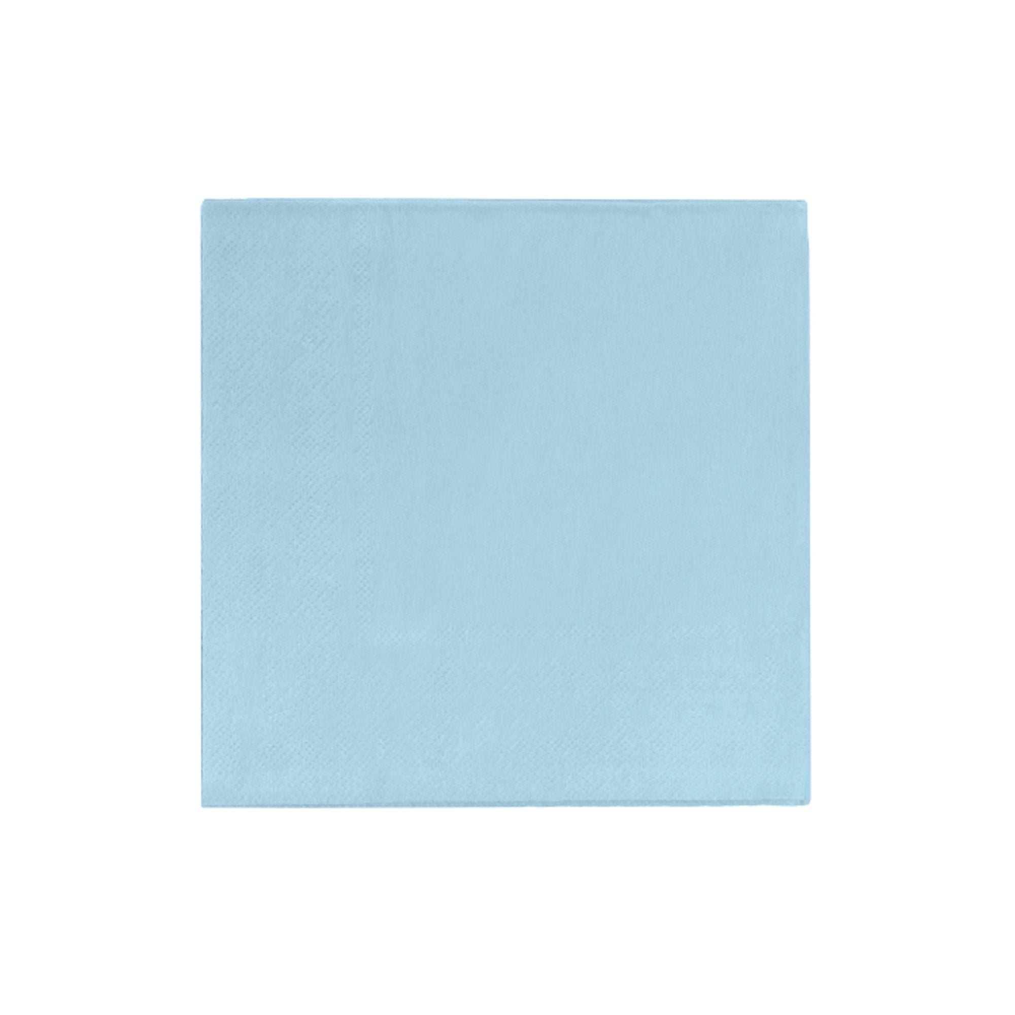 Baby Blue Napkins | Blue Party Napkins | Light Blue Beverage Napkins ...