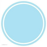 Baby Blue Solid Color Circle Gift Labels, 40-Pack - Walmart.com