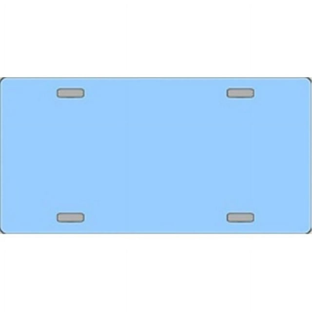 Baby Blue Solid Flat Automotive License Plates Blanks for Customizing ...