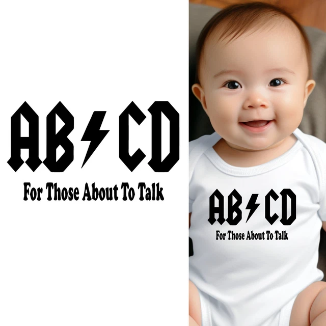 Baby Bodysuit BELLA CANVAS Ab/Cd For Those About To Talk Baby Clothes For Infants Baby Bodysuit ...