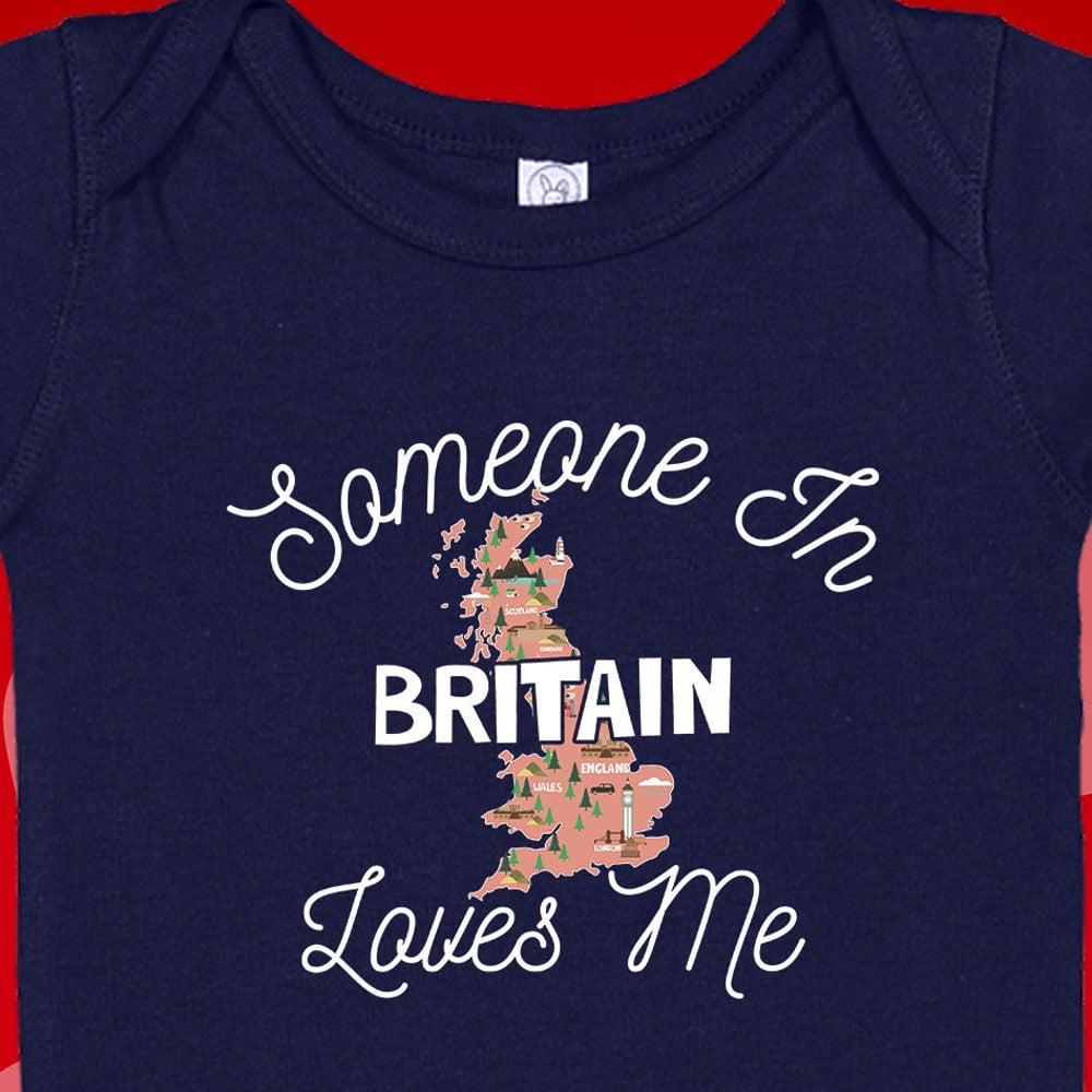 Baby Bodysuit BELLA CANVAS Britain Baby Gift, British Infant Bodysuit ...
