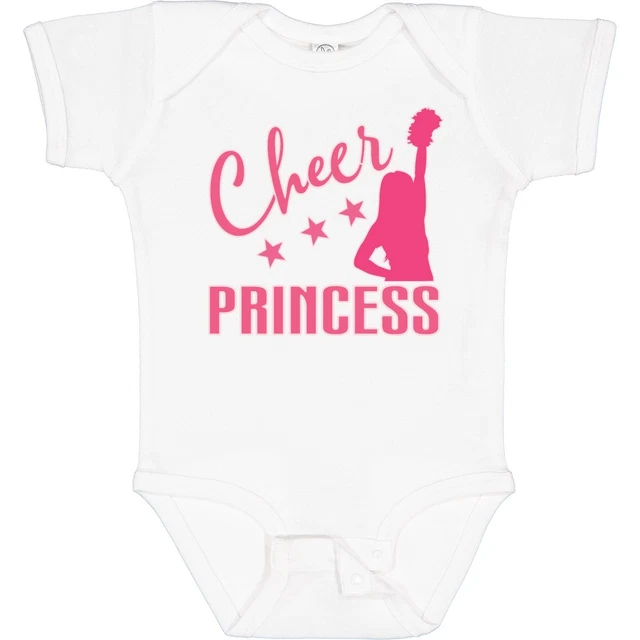 Baby Bodysuit BELLA CANVAS Cheer Princess Cheerleading Baby Bodysuit ...