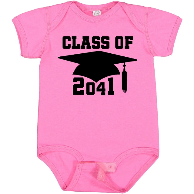 Baby Bodysuit BELLA CANVAS Class Of 2041 Future Graduate Baby Bodysuit ...