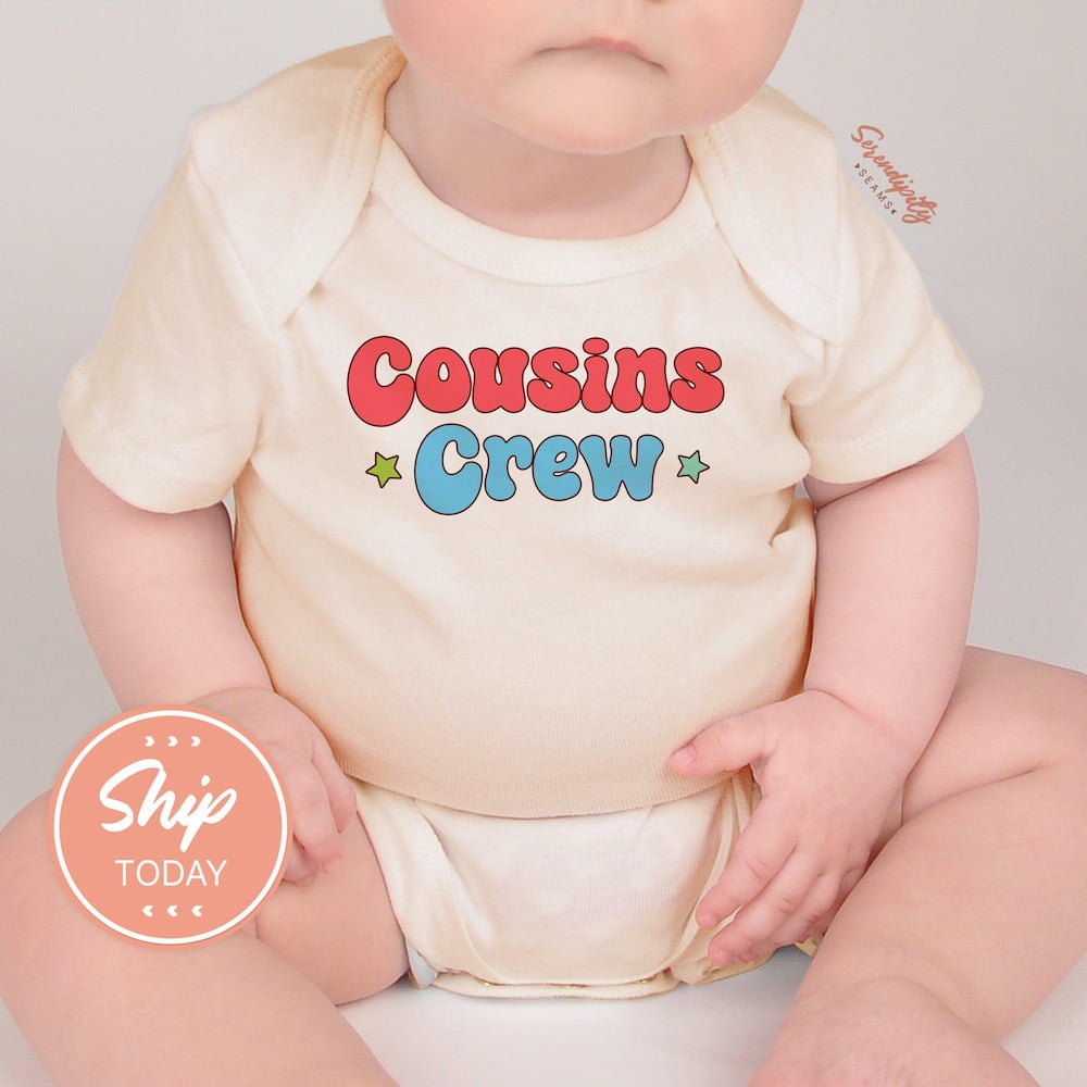 Baby Bodysuit BELLA CANVAS Cousins Crew Family Baby Onesies, Matching Family Outfit, Cute ...