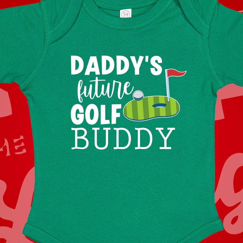Baby Bodysuit BELLA CANVAS Daddy'S Future Golf Buddy Baby Bodysuit For ...