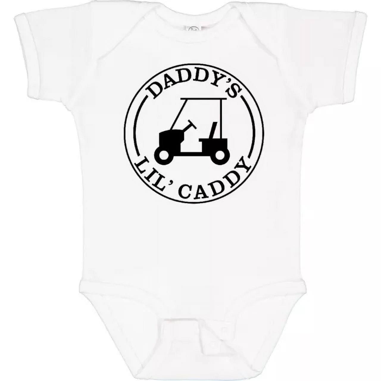 Baby Bodysuit BELLA CANVAS Daddy'S Lil Caddy Baby Bodysuit Daddy Father ...