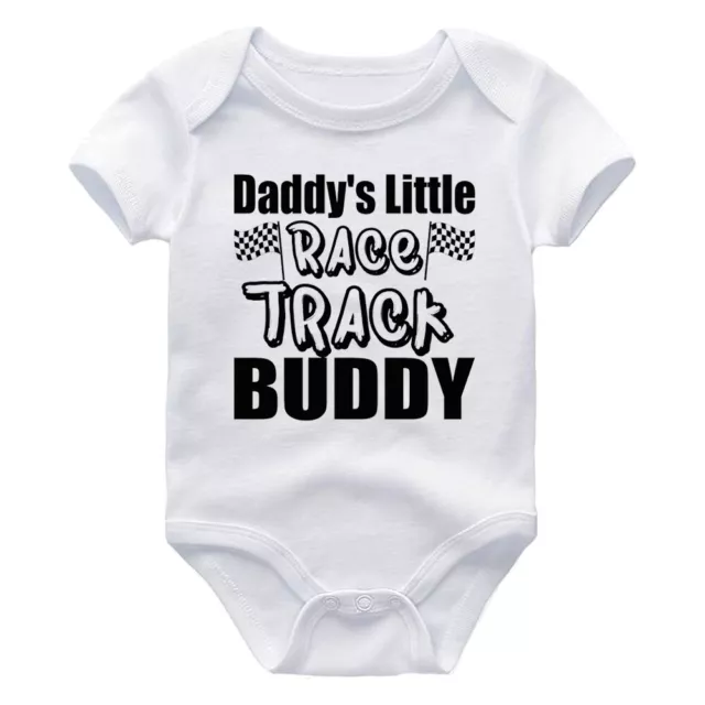 Baby Bodysuit BELLA CANVAS Daddys Little Race Track Buddy Boys Bodysuit ...