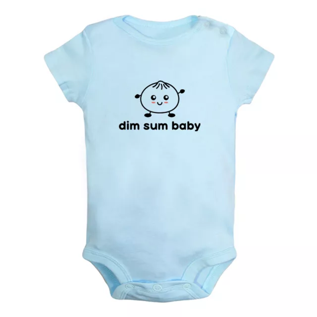 Baby Bodysuit BELLA CANVAS Dim Sum Baby Dimsum Bao Dumpling Funny ...