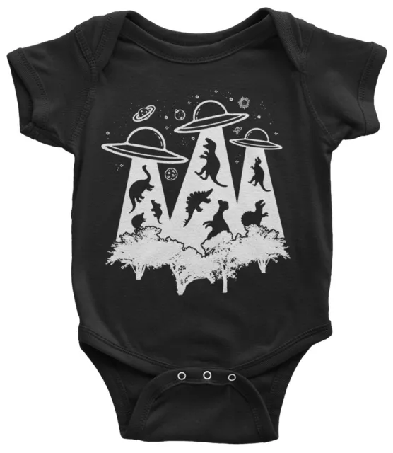 Baby Bodysuit BELLA CANVAS Dinosaur Alien Abduction Infant Bodysuit ...