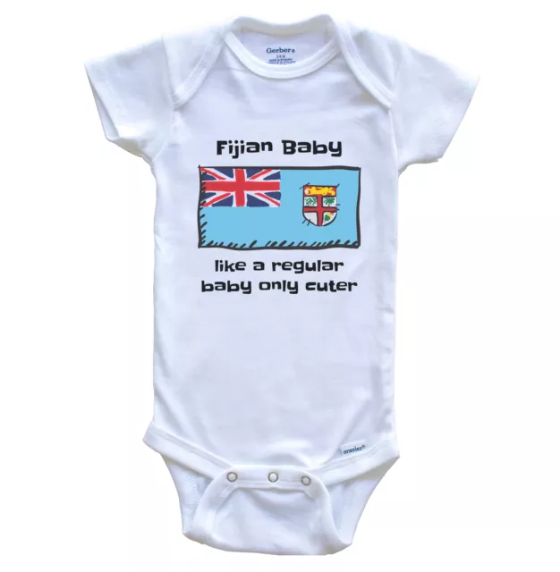 Baby Bodysuit BELLA CANVAS Fijian Baby Like A Regular Baby Only Cuter ...