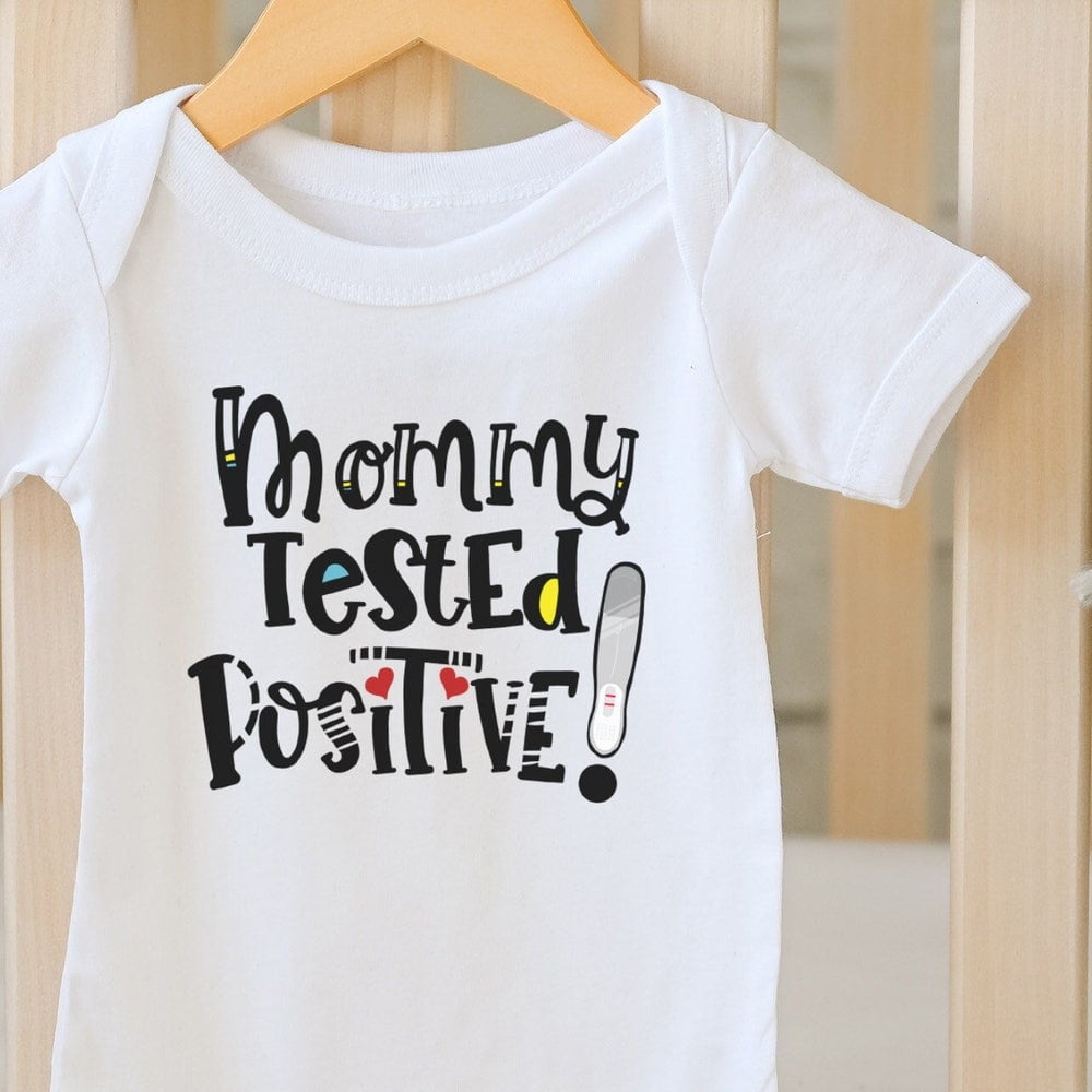 Baby Bodysuit BELLA CANVAS Funny Baby Announcement, Mommy Tested ...